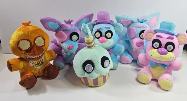 FUNKO FNAF FIVE Nights at Freddy's Foxy Cupcake Spring Colorway Plush ...