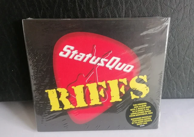 STATUS QUO - Riffs - 2CD Set - 2022. **** New And Sealed **** £31.92 ...