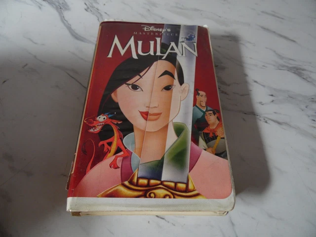 🎆walt Disneys Mulan Vhs Masterpiece Collection 12747 Disneyland 88