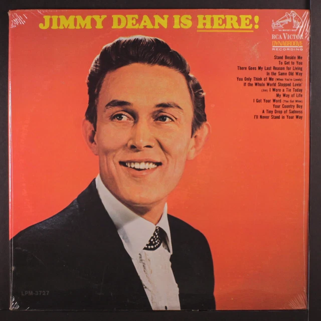 JIMMY DEAN: JIMMY Dean Is Here! Rca 12" LP 33 RPM Sellado EUR 20,70 - PicClick FR