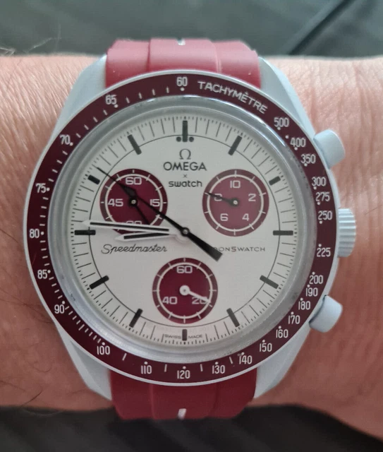 SWATCH X OMEGA Speedmaster MoonSwatch Pluto - Plus: 2 weitere ...