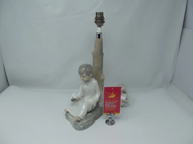 VINTAGE ZAPHIR LLADRO Style Figurine Table Lamp Base C12 £9.95 ...