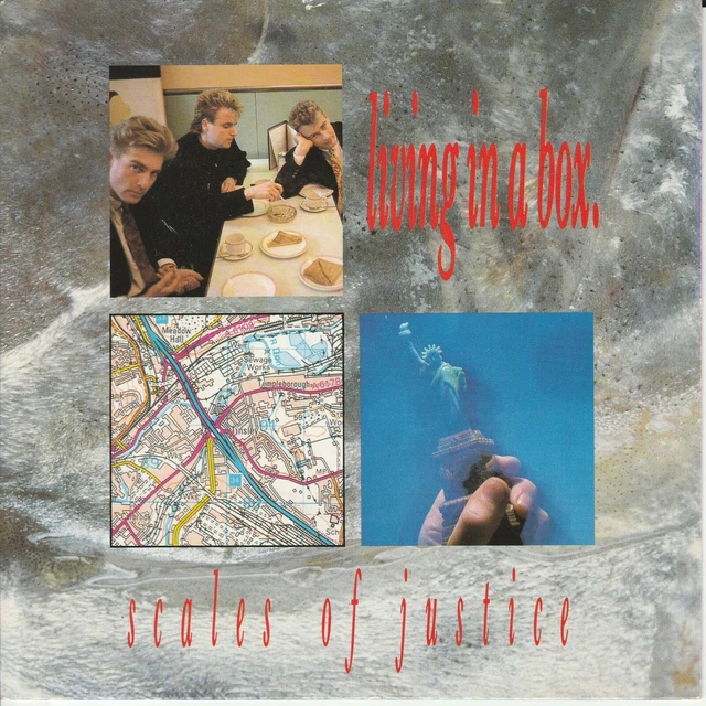 LIVING IN A BOX - Scales of Justice - 7" VINYL - Disc: VERY GOOD EUR 0 ...