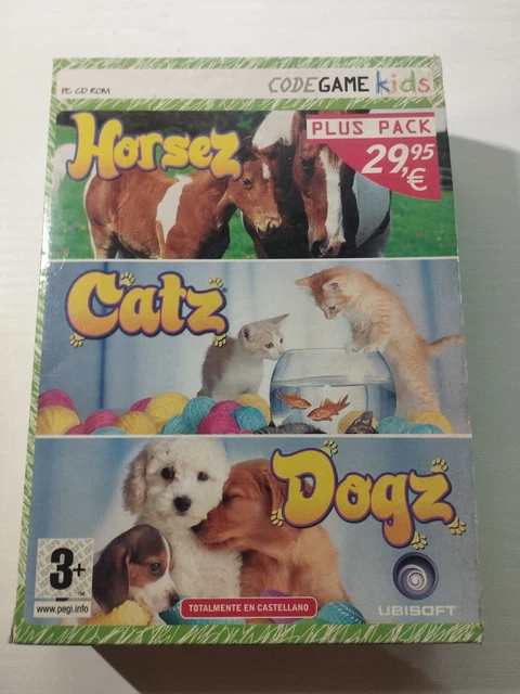 HORSEZ + CATZ + Dogz Pack Ubisoft - 3 x Juego para PC CD-Rom En Español ...