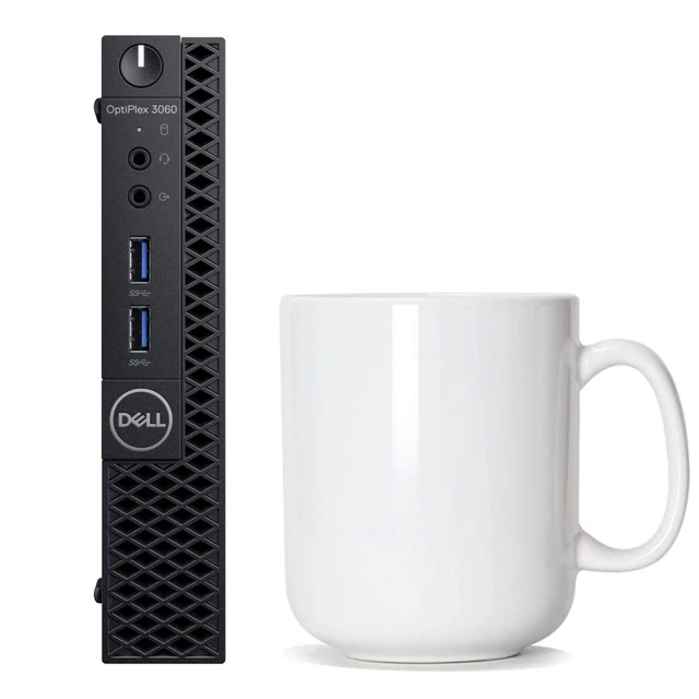 DELL OPTIPLEX MICRO PC, Intel 8th Gen Core i5 8500T, 256GB NVMe + 1TB ...