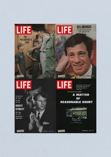 LIFE MAGAZINE LOT of 4 Full Month of November 1966 4, 11, 18, 25 £39.51 ...
