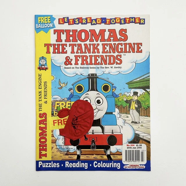 VINTAGE THOMAS THE Tank Engine & Friends Magazine No 294 Comic 1999 ...