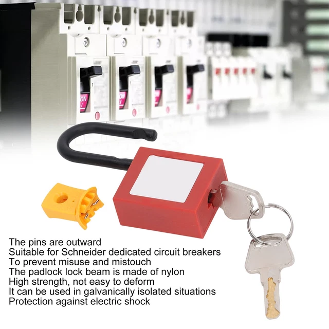 CIRCUIT BREAKER LOCKOUT Device Kit Pinout Power Isolation Mini Circuit ...