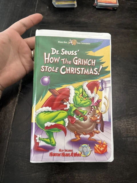 DR SEUSS HOW THE GRINCH STOLE CHRISTMAS Horton Hears a Who VHS $6.84 - PicClick CA