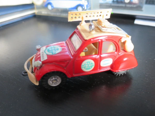 CITROEN 2CV 1/38 RAID AFRIQUE 1973 MACAU Sans boite état usage sans ...