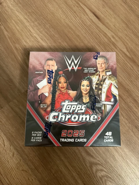 TOPPS CHROME WWE 2025 Mega Box EUR 100,00 - PicClick DE