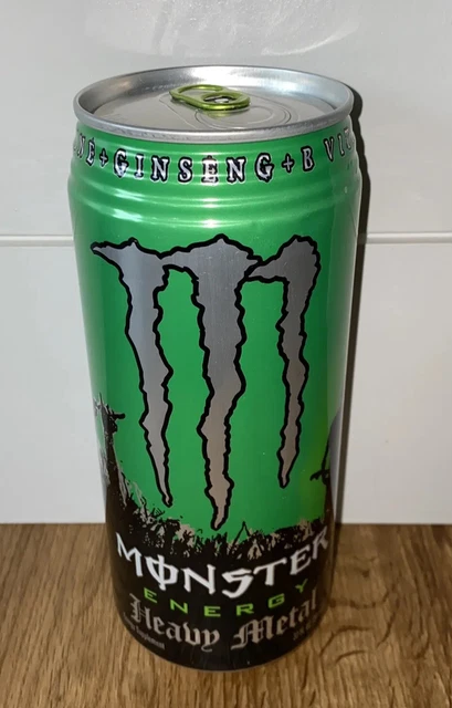 MONSTER ENERGY- HEAVY Metal BFF Energy Drink- Can FULL and SEALED £54. ...