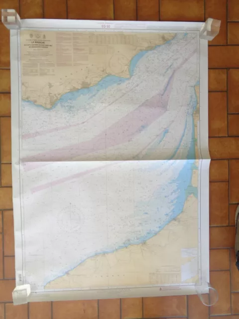 CARTE MARINE : LA MANCHE du cap d'Antifer au cap Gris-Nez Navigation ...