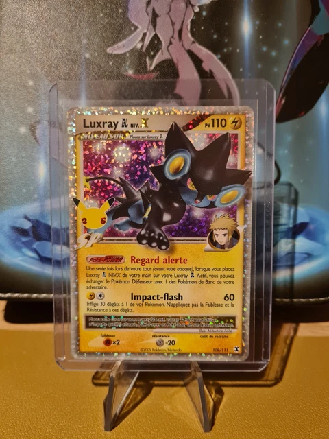CARTE POKÉMON LUXRAY Niv. X 109/111 Célébrations 25 FR Neuf EUR 11,00 ...