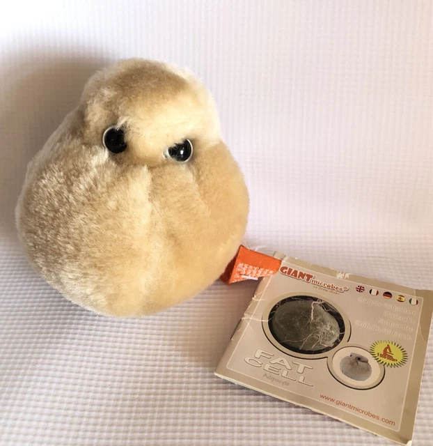 GIANT MICROBES PLUSH Fat Cell Educational Toy 10cm £8.00 - PicClick UK
