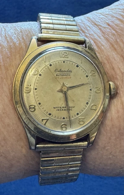 OSTRANDER WATCH 21 Jewels MEN 1955 - Automatic - Working $85.00 ...