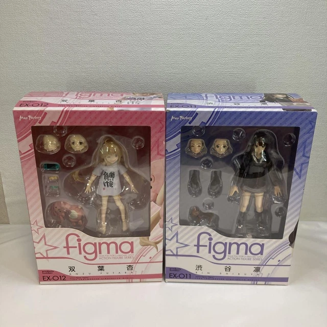 MAX FACTORY GOOD Smile figma Futaba Anzu Shibuya Rin Idolmaster CG Set ...