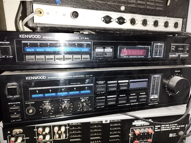 KENWOOD KA-74 STEREO Amplifier Hifi Verstärker 2x75W Hi Fi tuner offert ...