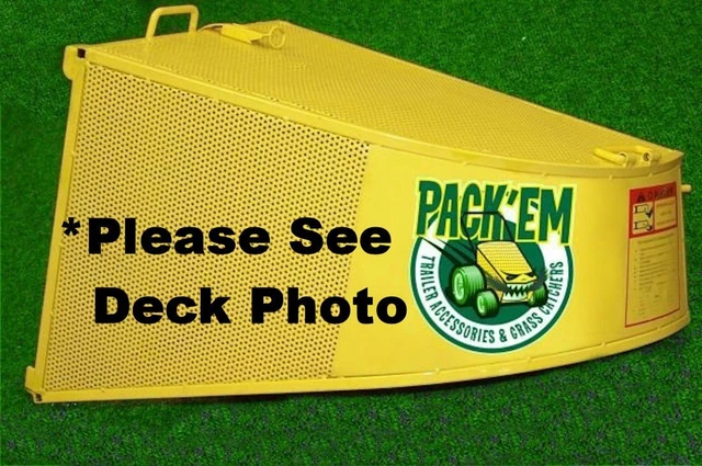 STEEL GRASS CATCHER Bagger John Deere Walk Behind mowers 4.4 cubic ft ...