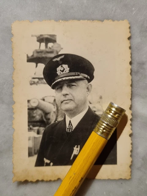 B4 ORIGINAL FOTO Schlachtschiff Scharnhorst Kapitän Kurt Caesar ...