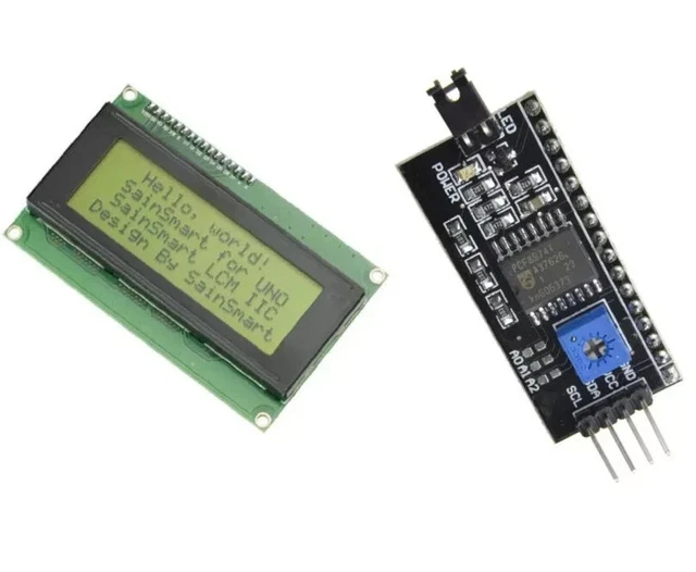 20X4 LCD 2004 Character Display + IIC/I2C/TWI/SPI Serial interface ...