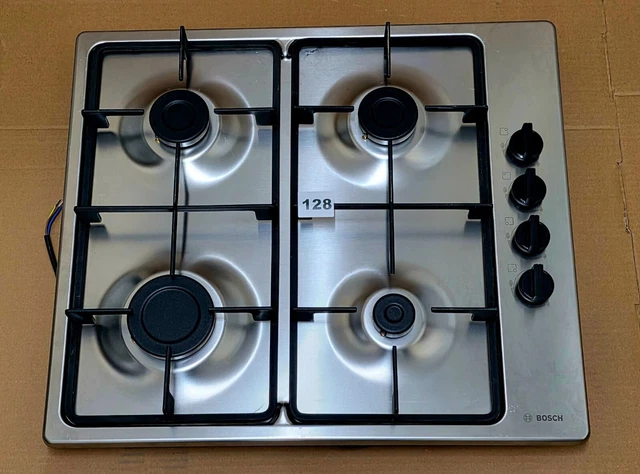 BOSCH SERIES 2 58cm 4 Burner Gas Hob – Stainless Steel PBP6B5B60 £51.00 ...