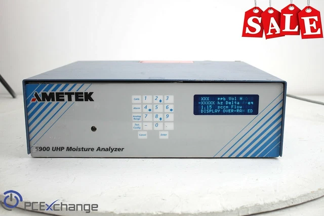 AMETEK 5900 UHP Moisture Analyzer Gas Monitoring Unit EUR 368,37 ...