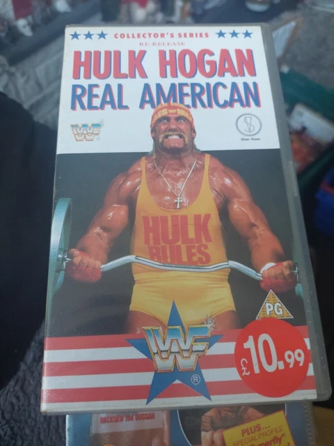 WWF HULK HOGAN Real American 80'S Retro Wrestling Uk Vhs Video £9.99 ...