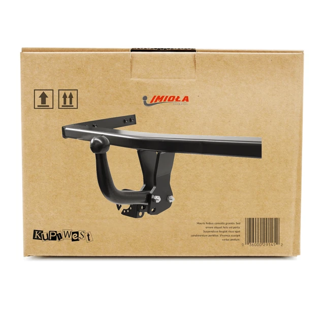 NEUE STARRE IMIOLA Hak-Pol Anhängerkupplung für Opel Corsa C Fliessheck ...