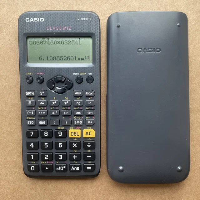 CASIO FX-83GTX SCIENTIFIC Calculator UK Exam Approved GCSE 276 ...