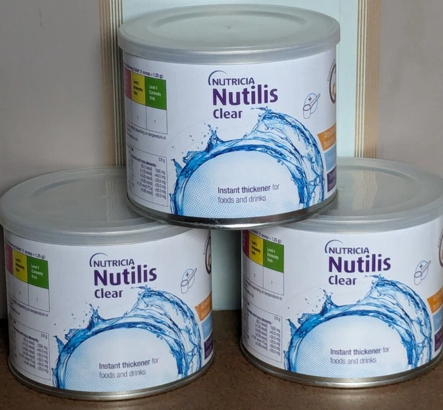 3 X SEALED Nutricia Nutilis Clear Food Thickener 175g Ex Jan 2025 £14. ...