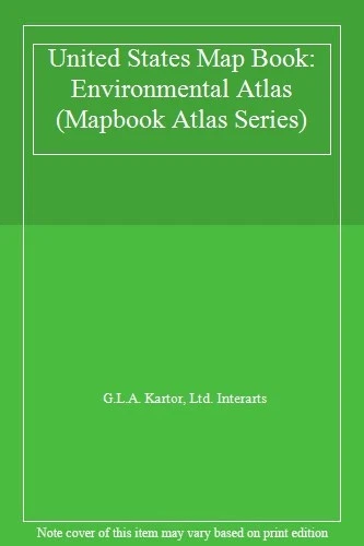 UNITED STATES MAP Book: Environmental Atlas (Mapbook Atlas Serie EUR 90 ...