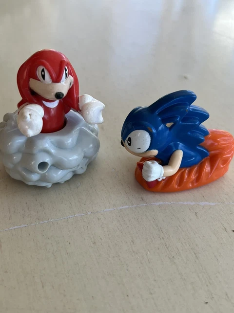 VINTAGE 1993 SEGA Sonic the Hedgehog Knuckles McDonalds Happy Meal Toys Lot 2 £8.48 - PicClick UK