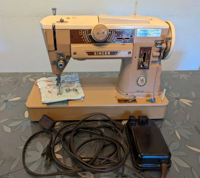 SINGER 401A SEWING Machine Simanco Ready To Use Excellent Working ...