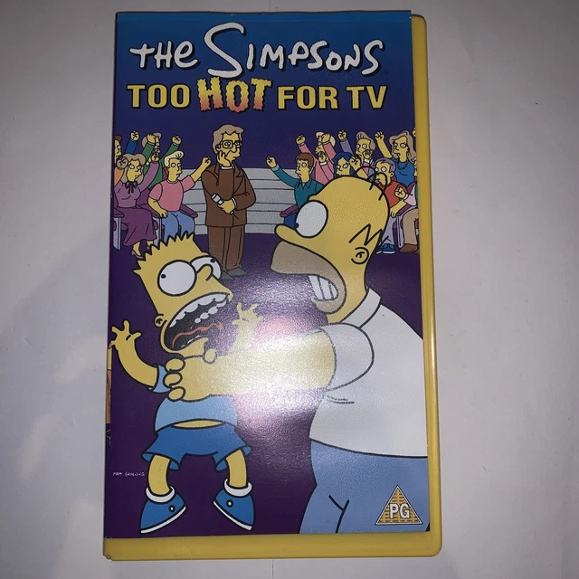 THE SIMPSONS TOO Hot For TV (Animated) (VHS/SUR, 1999) £4.99 - PicClick UK
