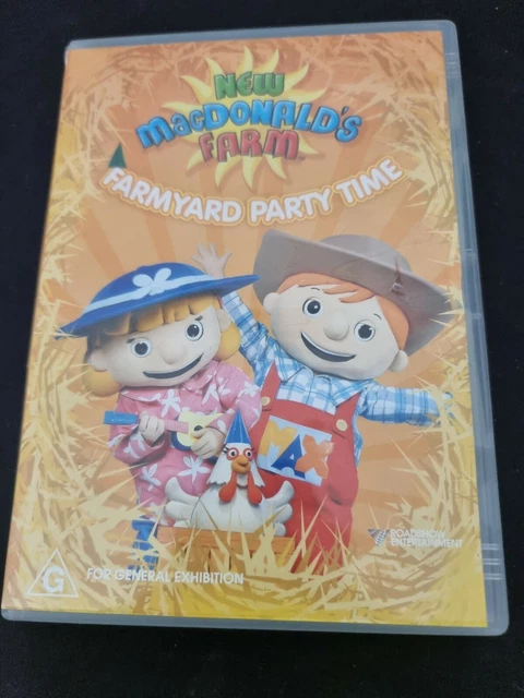 NEW MACDONALD'S FARM - Farmyard Party Time DVD Region 4 PAL | Kids TV ...