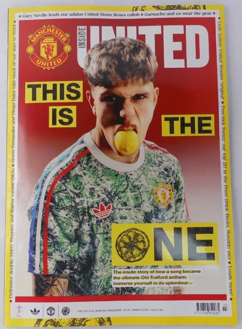 INSIDE UNITED OFFICIAL Manchester United FC magazine March 2024 This is ...