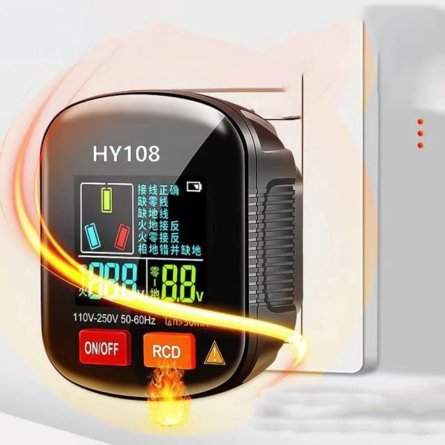 D TECTEUR DE FUITE multifonctionnel avec interface claire et panneau intuitif EUR 19,10 ...