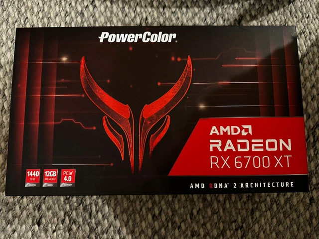 POWERCOLOR RADEON RX 6700 XT Red Devil OC 12GB RDNA 2 Video Card $400. ...