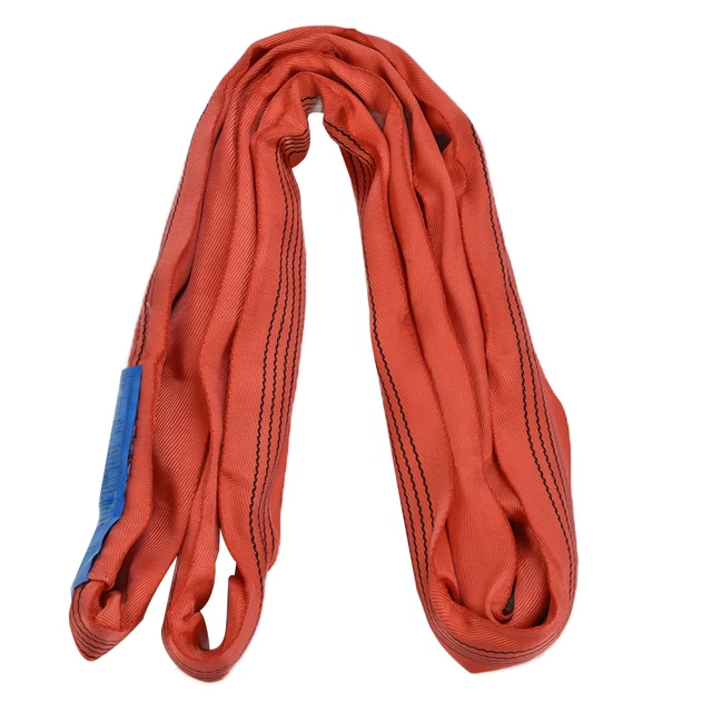 5T ROUND LIFTING Sling PES Endless Loop Crane Webbing Straps Rigging ...