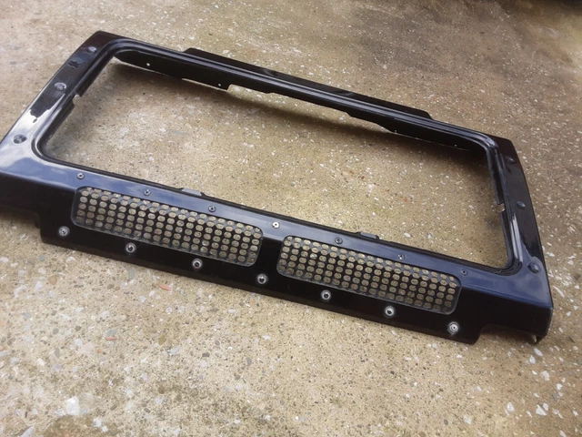 LAND ROVER DEFENDER XS air con front radiator grille panel £84.99 ...