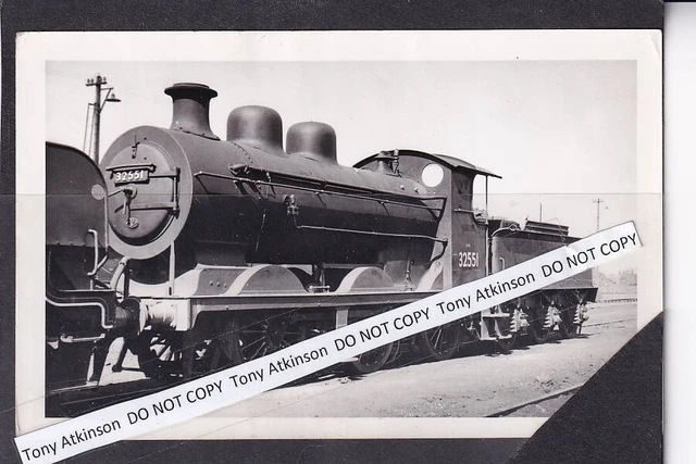 BR EX SOUTHERN - C2X Class 0-6-0 No. 32551 - Vintage Image - #L12564 £1 ...
