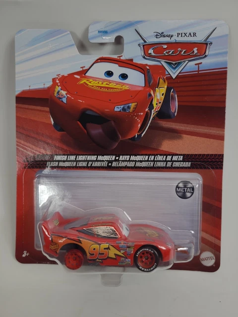 DISNEY PIXAR CARS 2022 FINISH LINE LIGHTNING McQUEEN Tounge Out No Rear ...