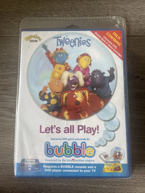 RARE CBEEBIES TWEENIES Lets all Play Interactive DVD game Bubble ...