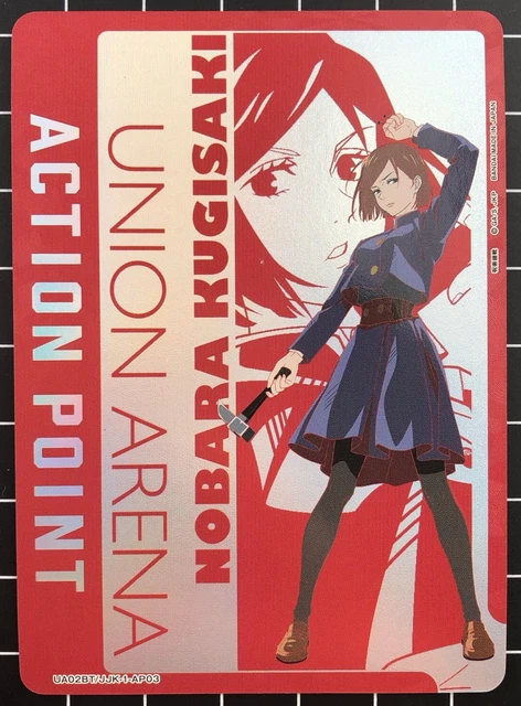 UNION ARENA JUJUTSU Kaisen Action Point Nobara Kugisaki UA02BT/JJK-1-AP03 "NM" $62.19 - PicClick CA