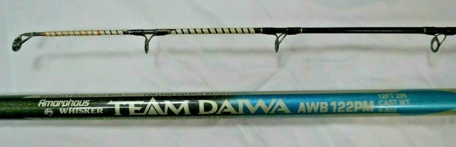 TEAM DAIWA AMORPHOUS Whisker AWB122PM Beach Casting Fishing Rod £350.00 - PicClick UK