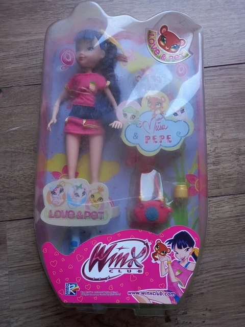 POUPÉE DOLL WINX musa pepe love and pet witty toys smoby 2009 neuve new ...