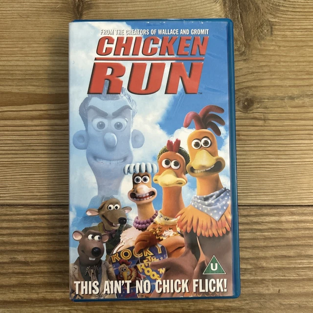 CHICKEN RUN VHS Tape Movie Dreamworks 2000 Aardman Animation EUR 5,82 - PicClick IT