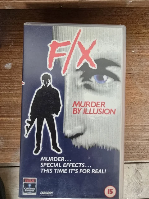 FX - MURDER By Illusion VHS Video, Pal - plus fx2 2 vhs tapes job lot ...