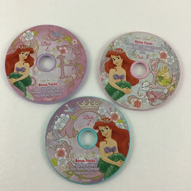 DISNEY PRINCESS ROYAL Melodies Replacement Disks Sing Along Songs ...